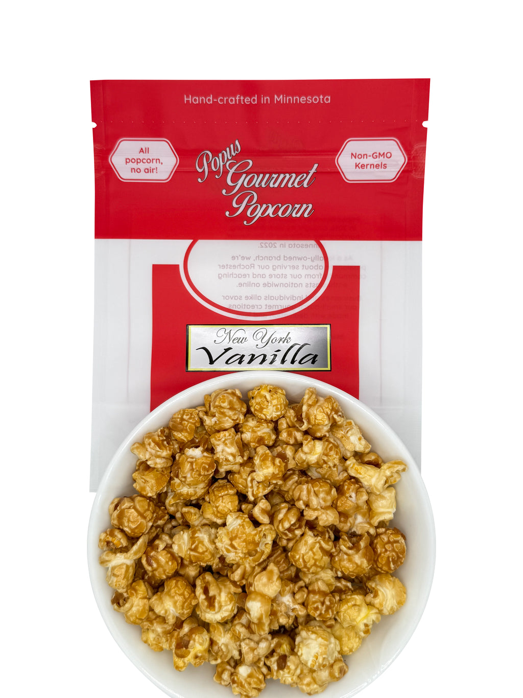 New York Vanilla Popcorn – popusrochester